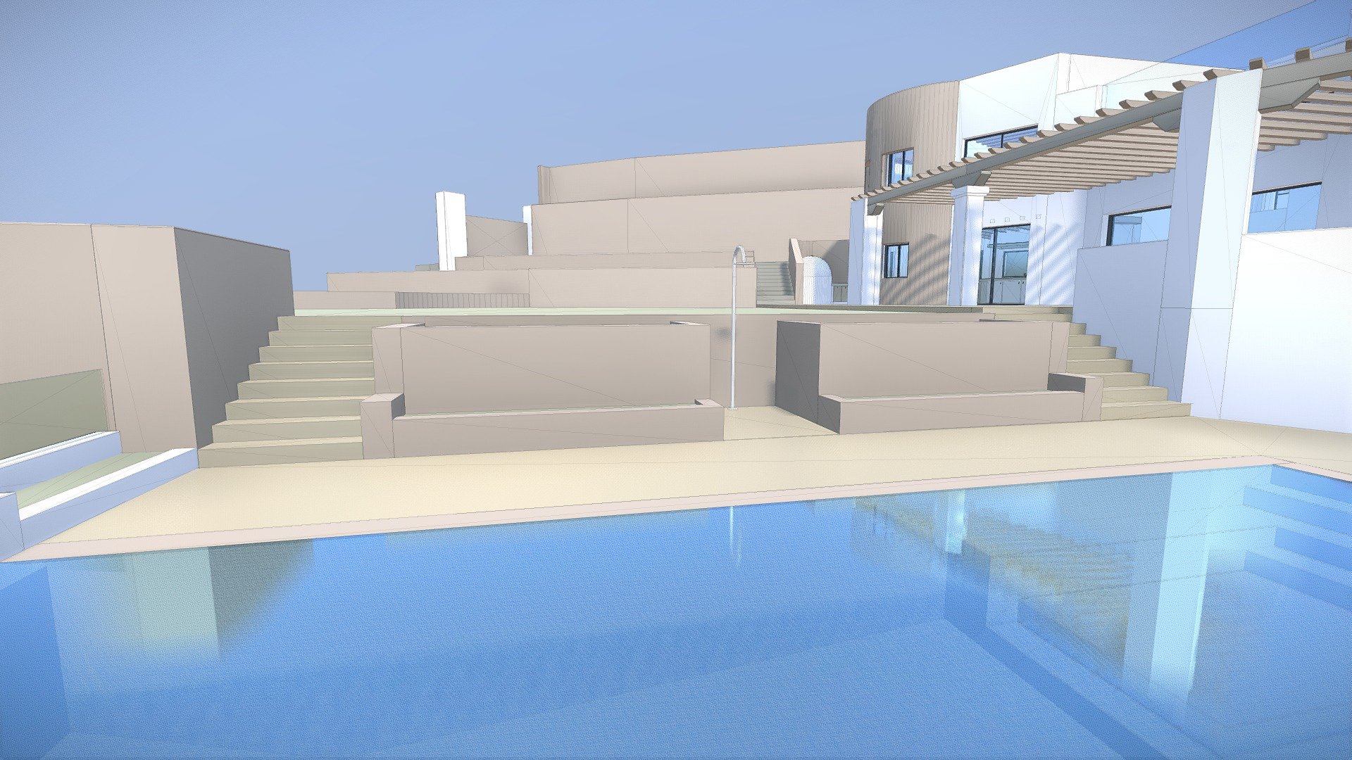 CAN SUERTE 3D EXTERIOR MAQUETA12 - 3D model by AND3D (@and3dibiza ...