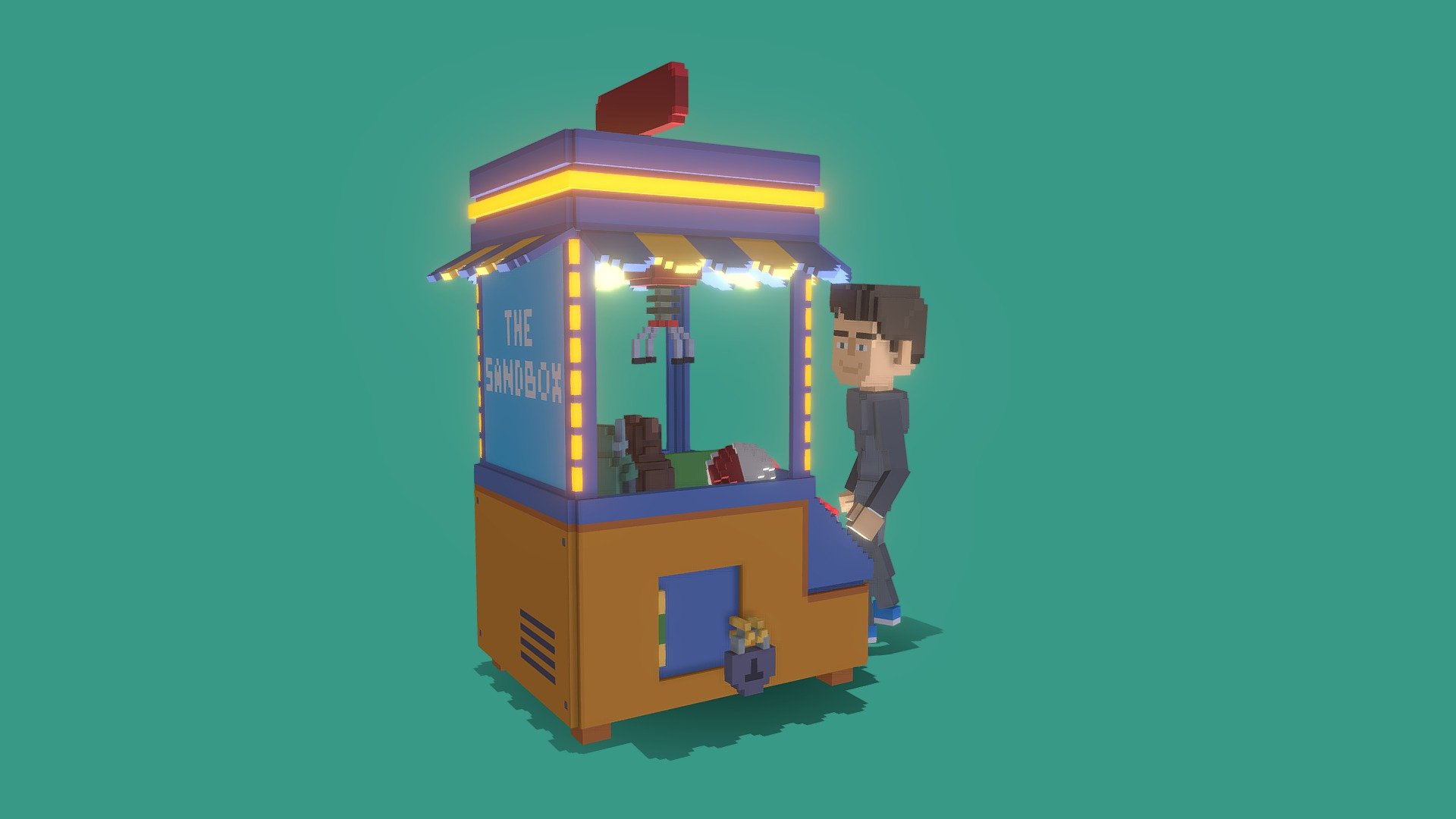 Claw Machine - 3D model by 3dMondra [f820d2f] - Sketchfab