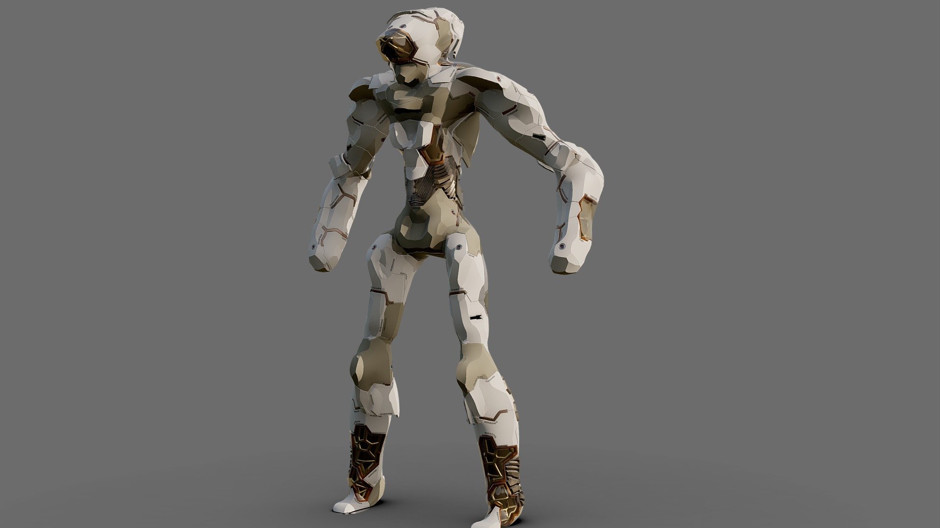 Procedural Hard Surface Modeling Test 23.014 - 3D model by asaito ...