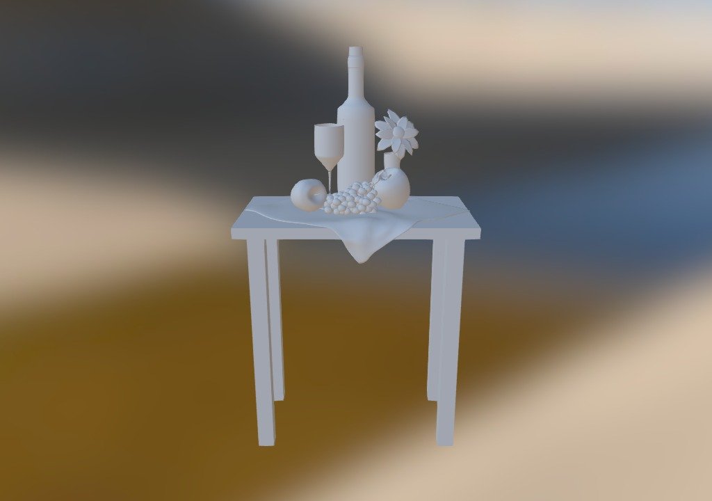 Bodegón - 3D model by pedrofmg [f823651] - Sketchfab