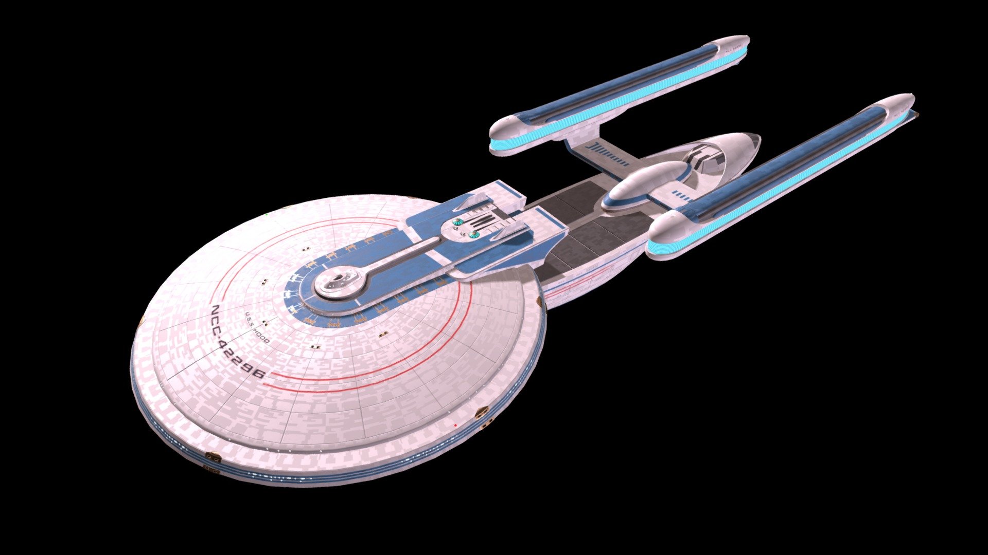 Excelsior-Class (Star Trek) - 3D model by Pundus Art (@Pundus_Art ...
