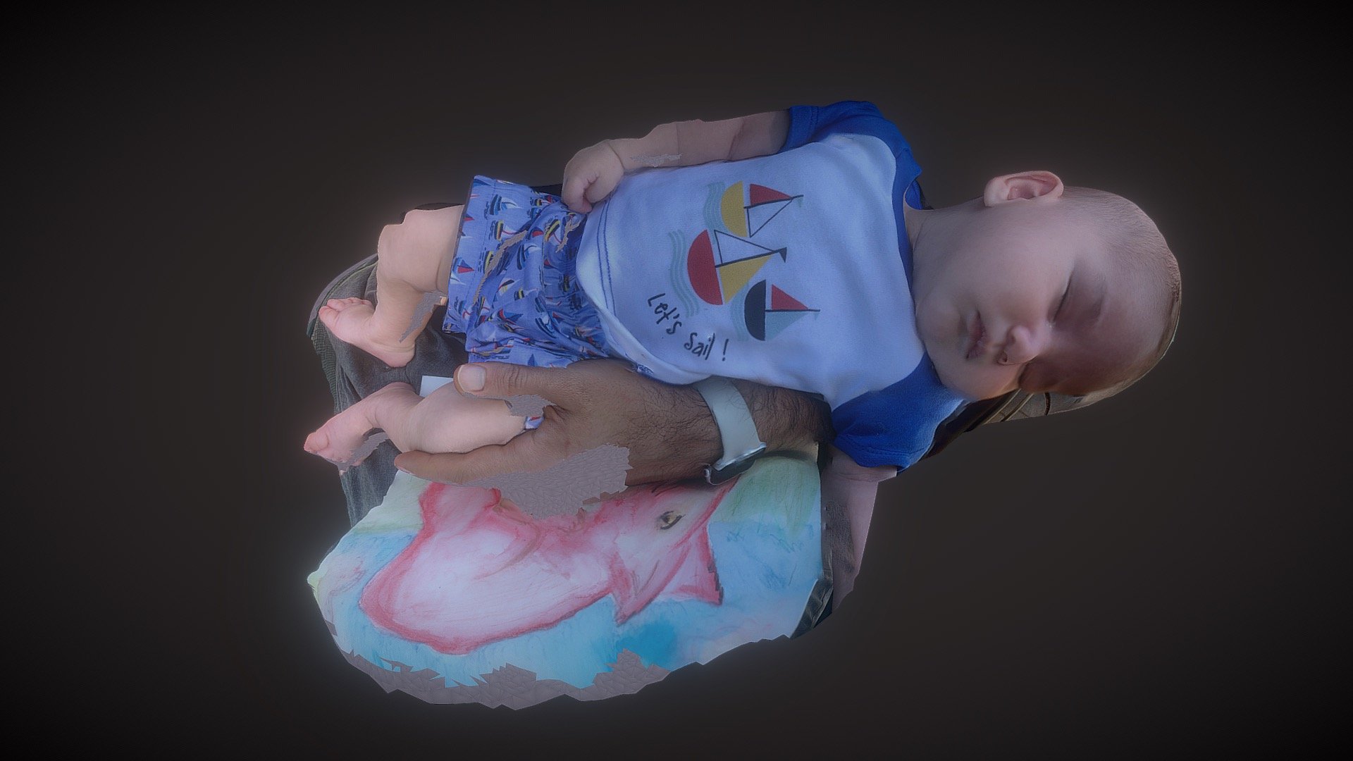 Baby - 3D model by aromeromyt [f8242b4] - Sketchfab