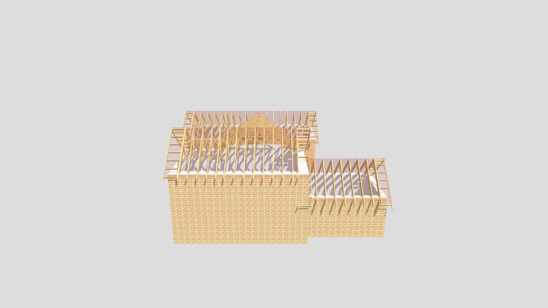 Roof_-_ House_ - 3D model by RoofTrusses2023 [f825614] - Sketchfab