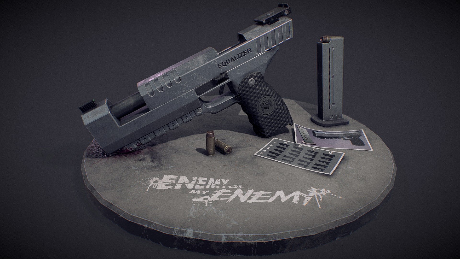 Federation Equalizer Pistol - 3D model by grico316 (@grico316) - Sketchfab