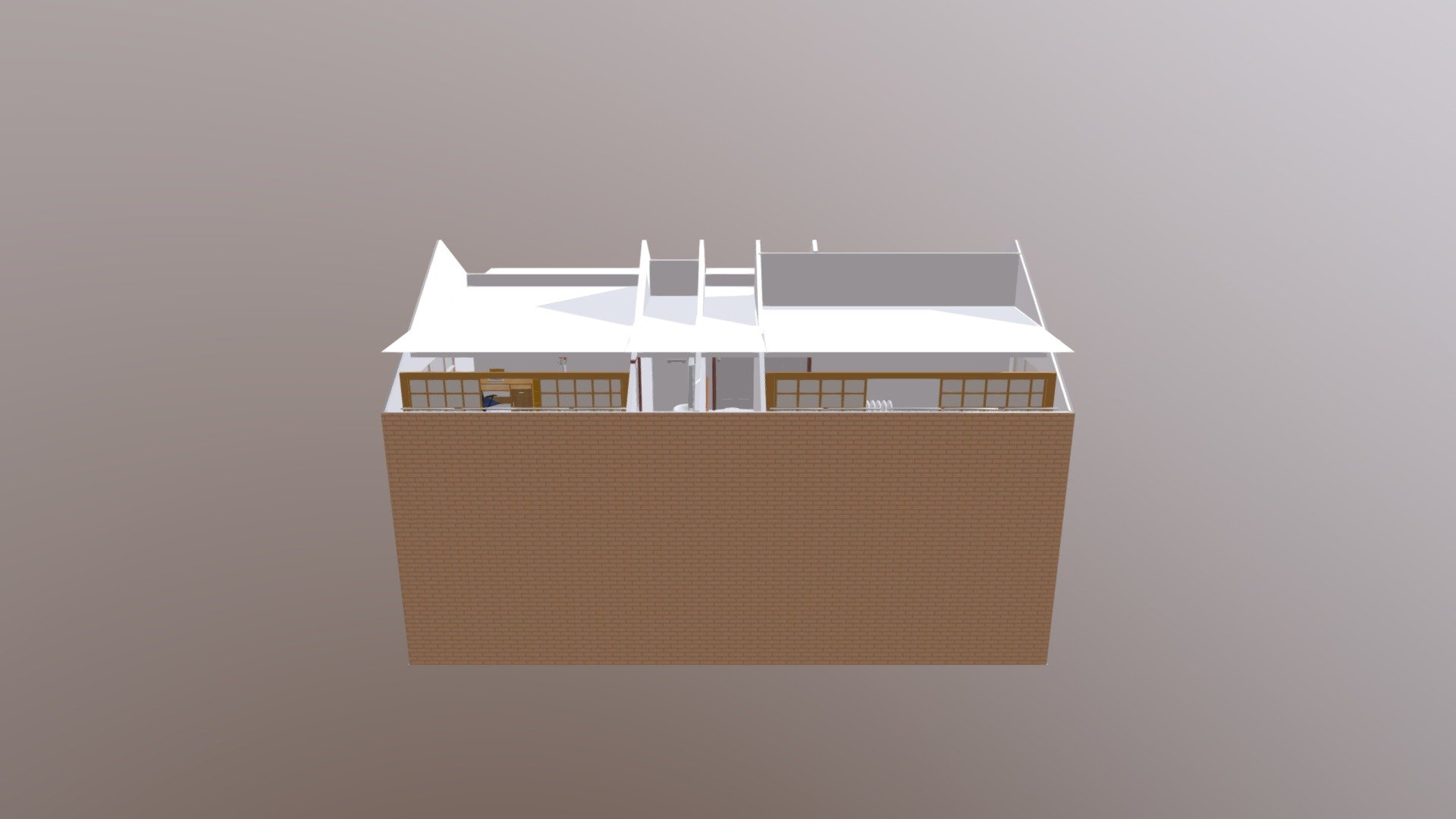 no roof or attic - 3D model by Simon_45 [f8286c2] - Sketchfab