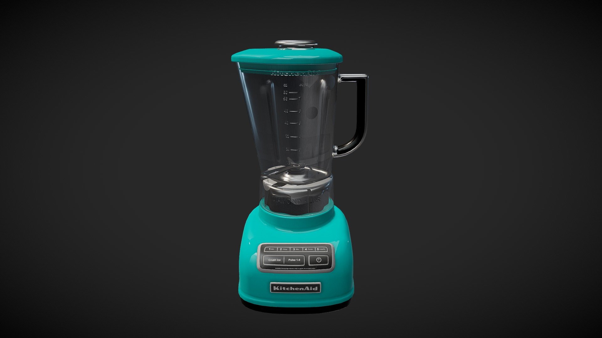 Kitchen Aid Blender - 3D model by Virtuallab17 [f828a9a] - Sketchfab