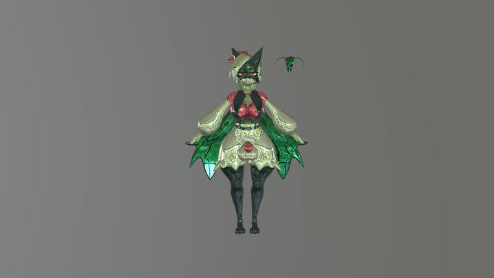 Meowscarada 3D models - Sketchfab