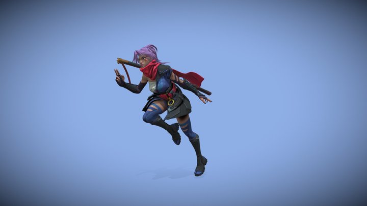 Psylocke 3D models - Sketchfab