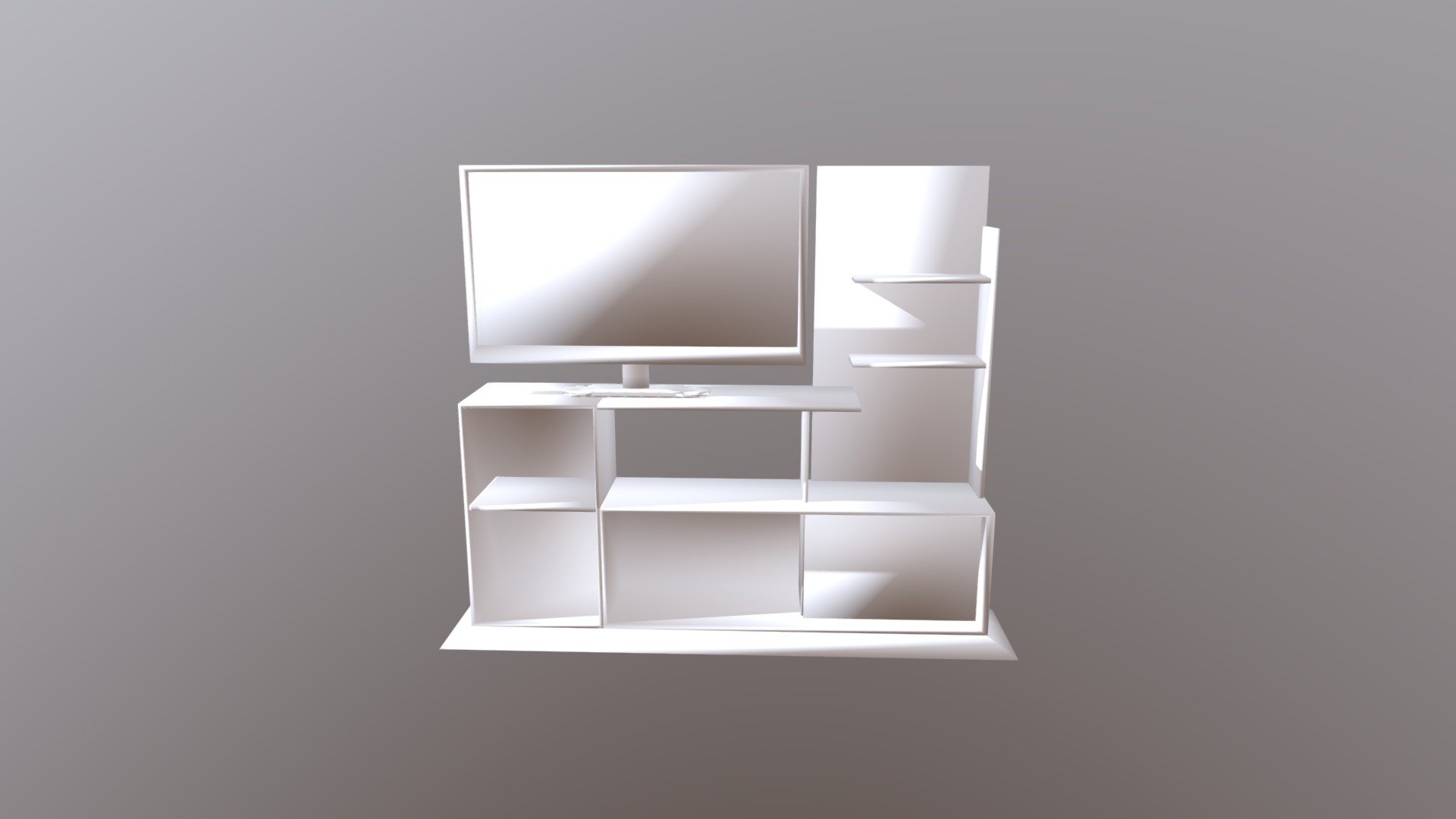 Rack E TV - 3D model by MQSDQ [f8317b0] - Sketchfab