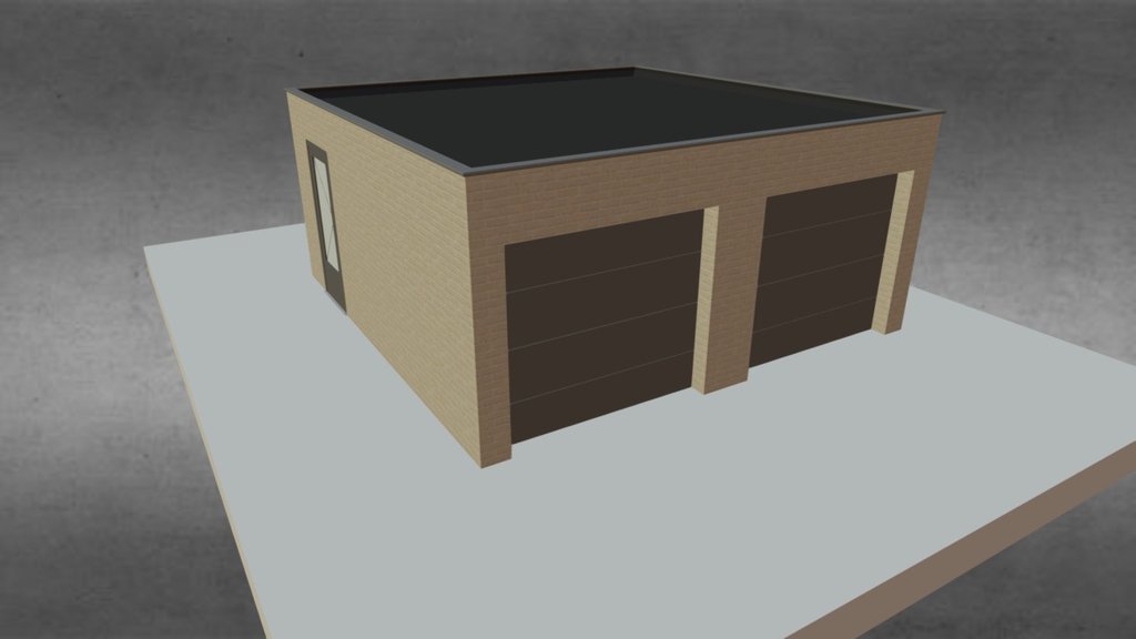 Garage 2 - 3D model by bouwontwerpen.nl (@bouwontwerpen) [f8322e5 ...