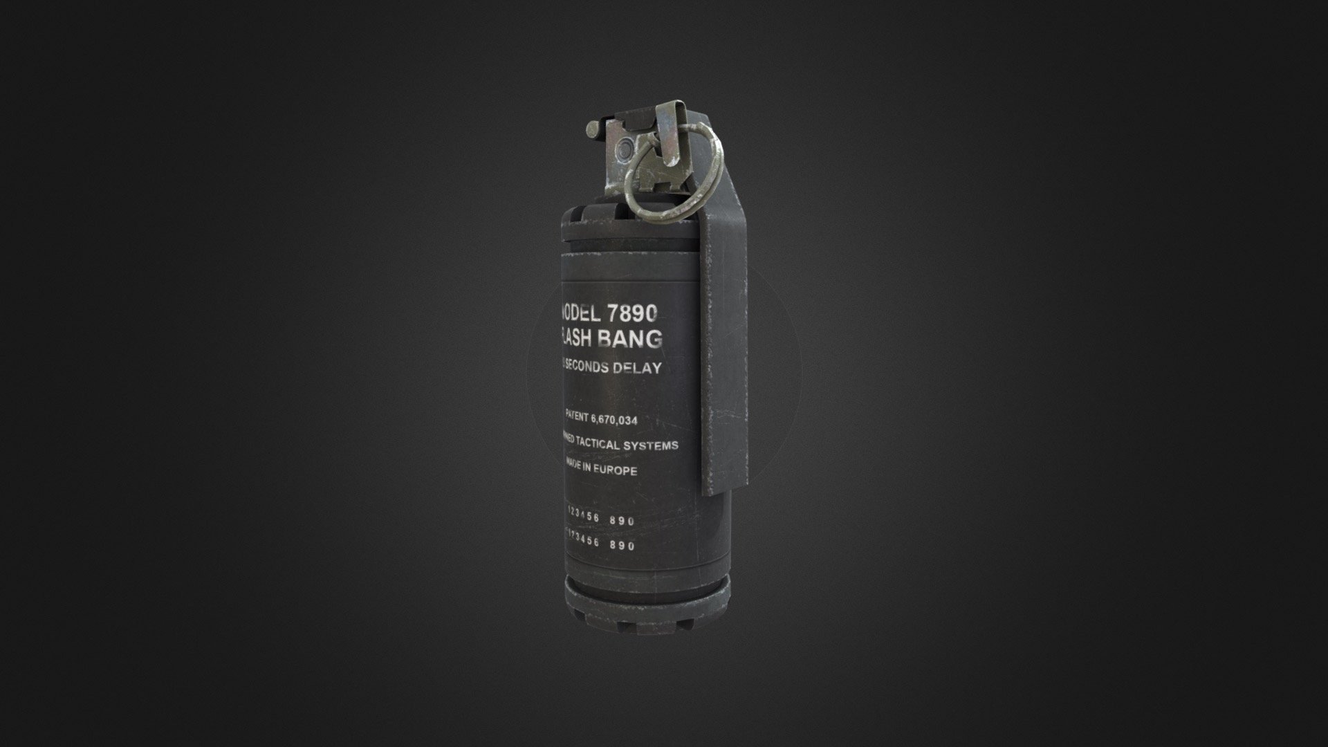 Flash bang 3d model - 3D model by llllline [f8323a7] - Sketchfab