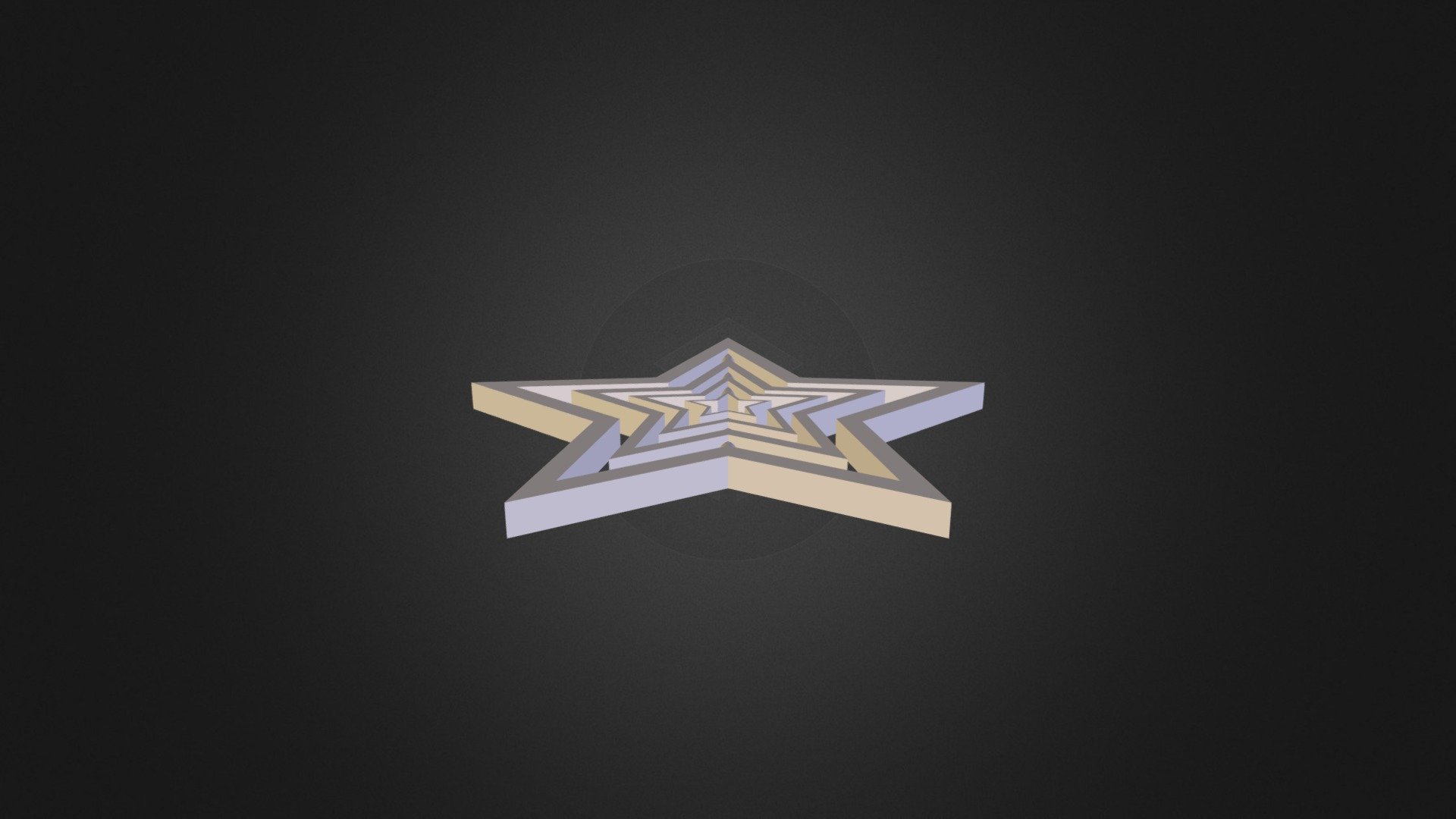 Rotating star - 3D model by 3dindustries [f832c6a] - Sketchfab