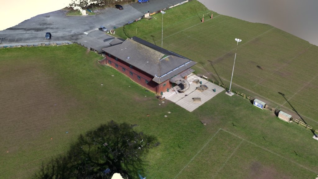 Aerial Photogrammetry of Rugby Club Building - 3D model by divertom80 ...