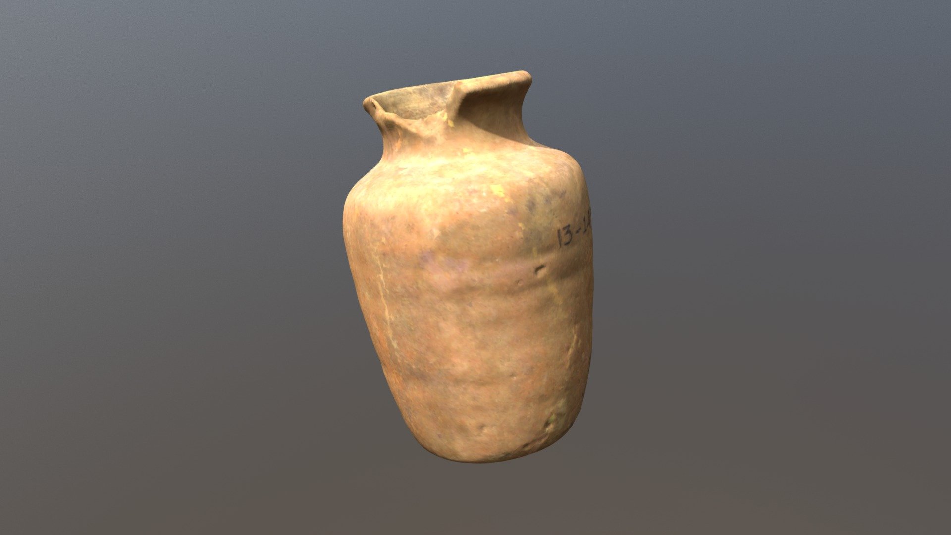 Ceramic jar (VCU_3D_3581) - Download Free 3D model by Virtual Curation ...