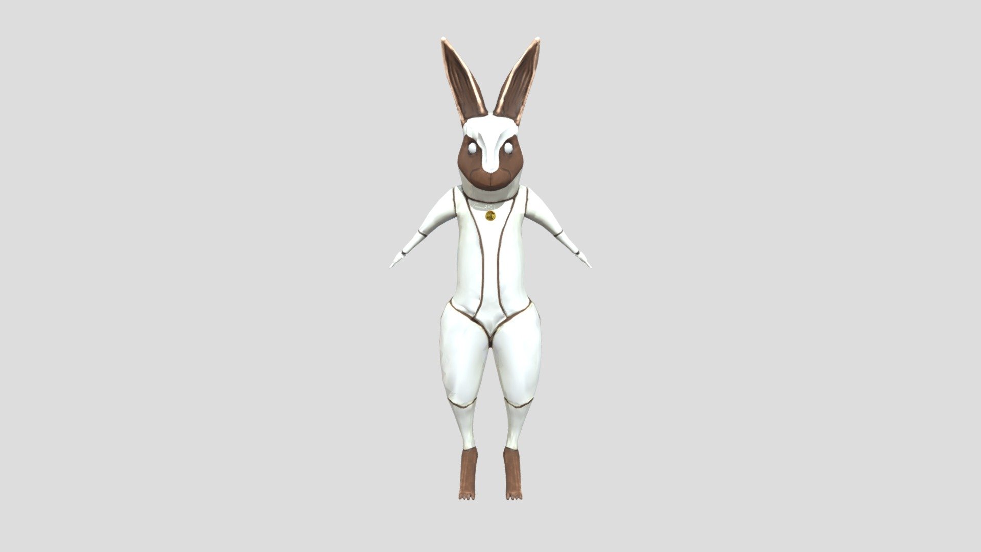 FutureRabbit - 3D model by icampos [f8366d8] - Sketchfab