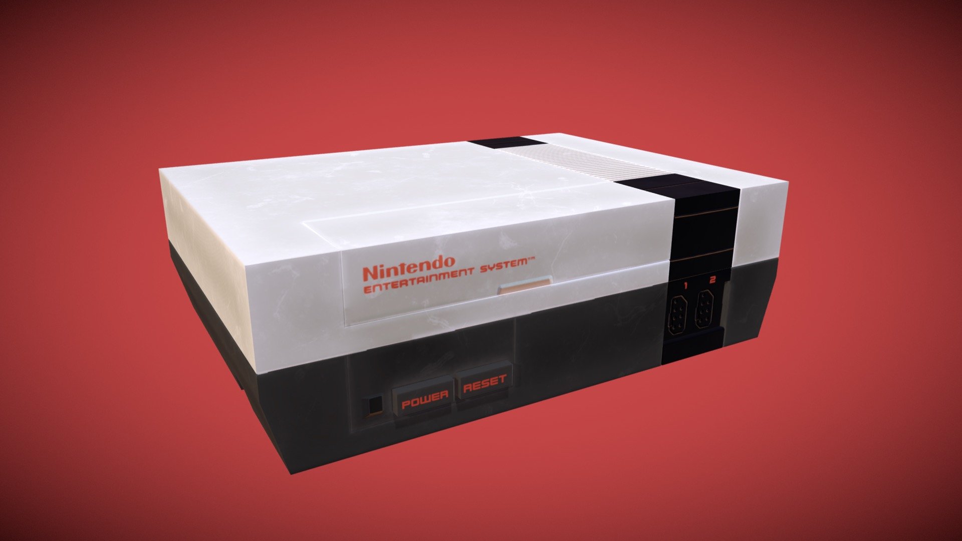 NES [Low Poly] - 3D model by Aleix Rafegas Farré (@aleixrafegasfarre ...