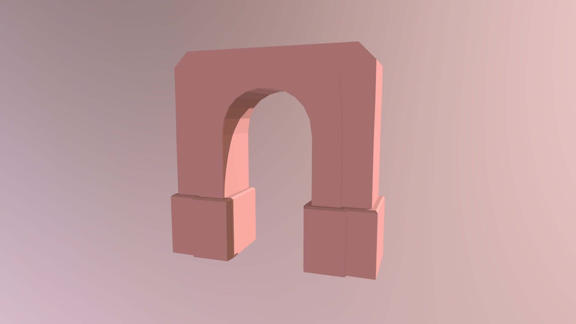 Simple arch - 3D model by St0rmCl0ud [f839252] - Sketchfab