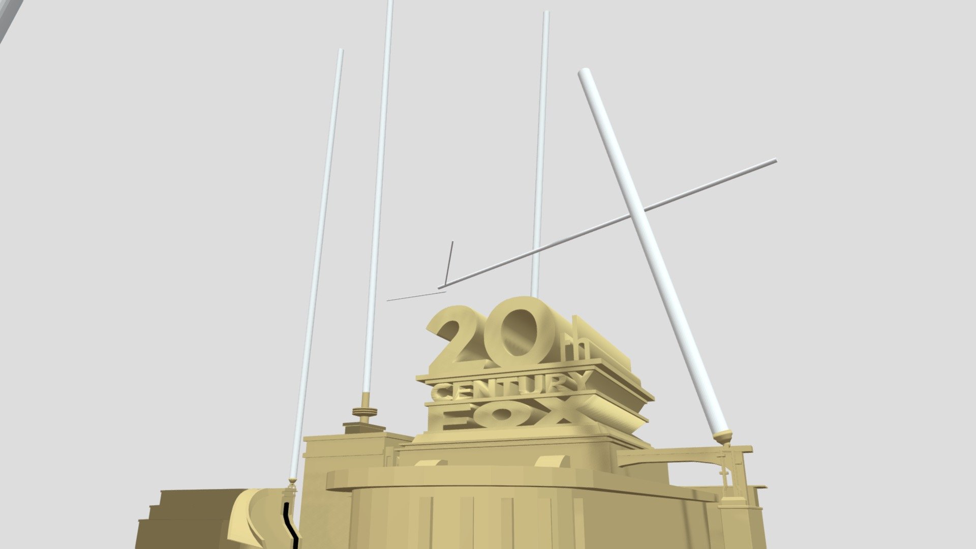 20th Century Fox Softimage remake - Download Free 3D model by ...