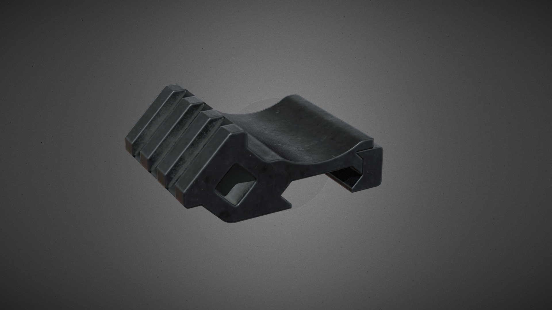 Offset Picatinny Rail Adapter 45 degree - Buy Royalty Free 3D model by ...