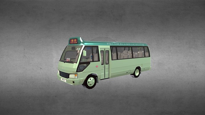 Minibus 3D models - Sketchfab