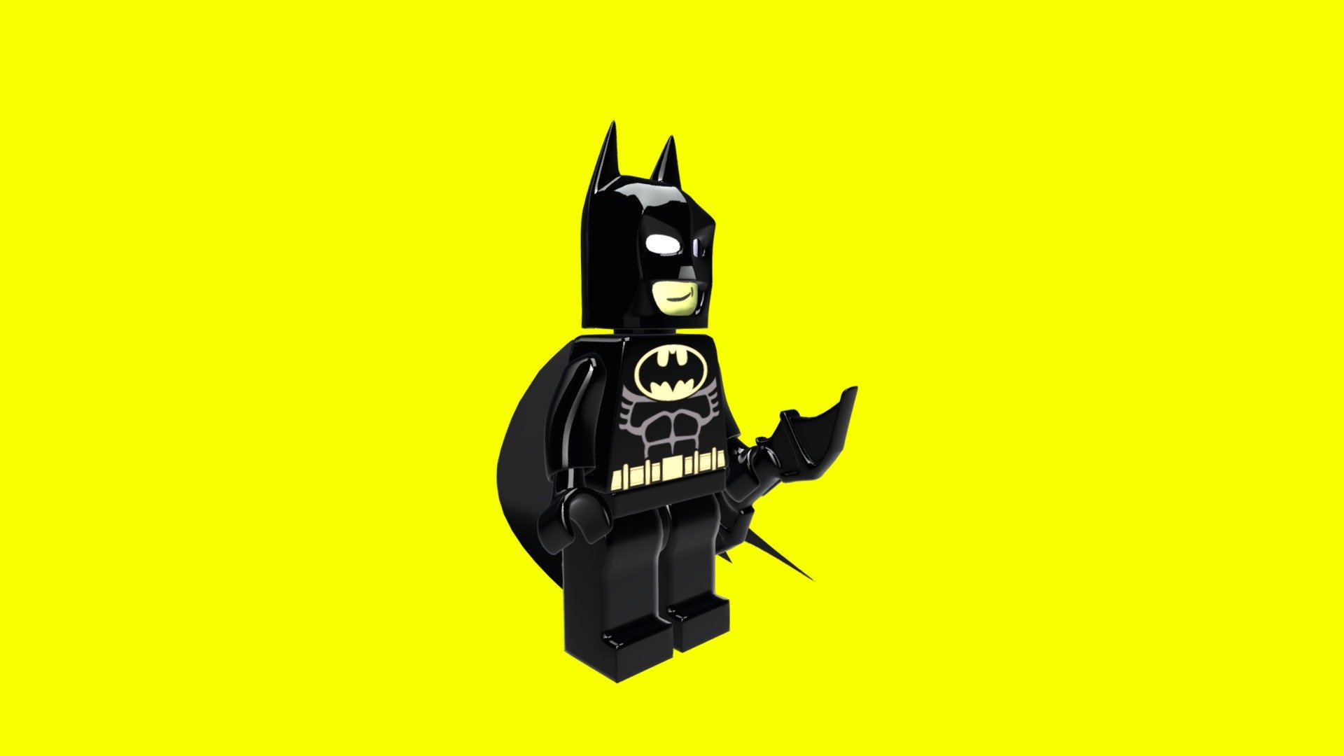 Lego Batman - 3D model by ricard.juan.2016 [f83e30f] - Sketchfab