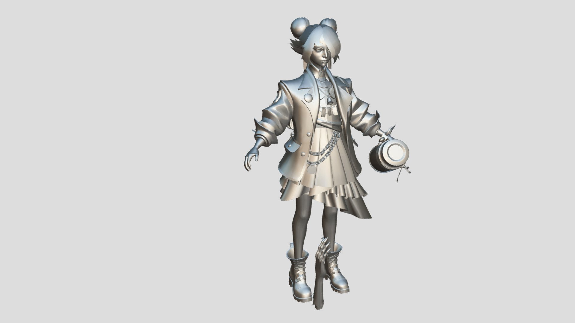 Necro deadlock - Download Free 3D model by horror (@horror-1) [f83f196 ...