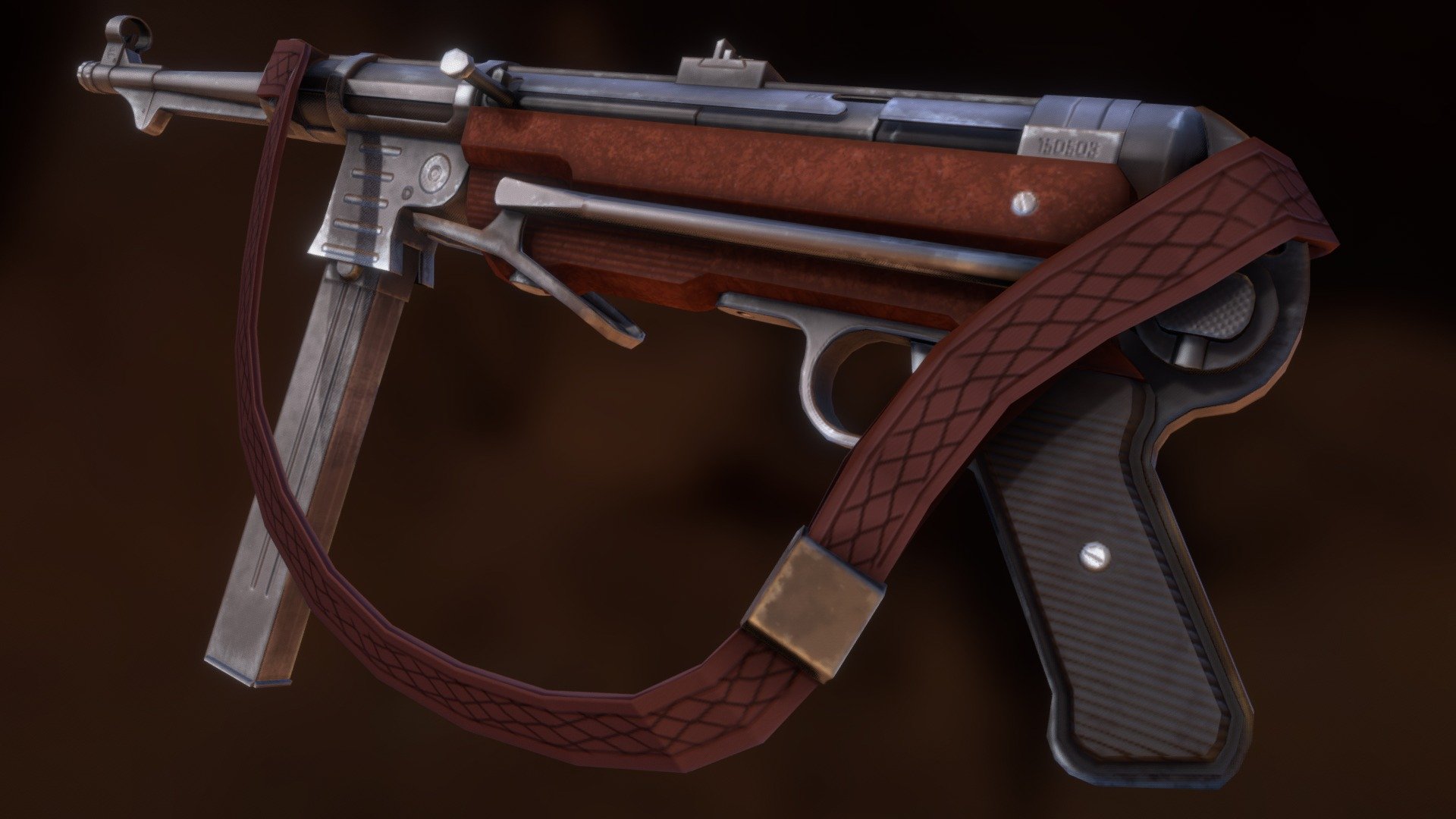 MP 40 - Buy Royalty Free 3D model by Gleg3002 [f840c37] - Sketchfab Store