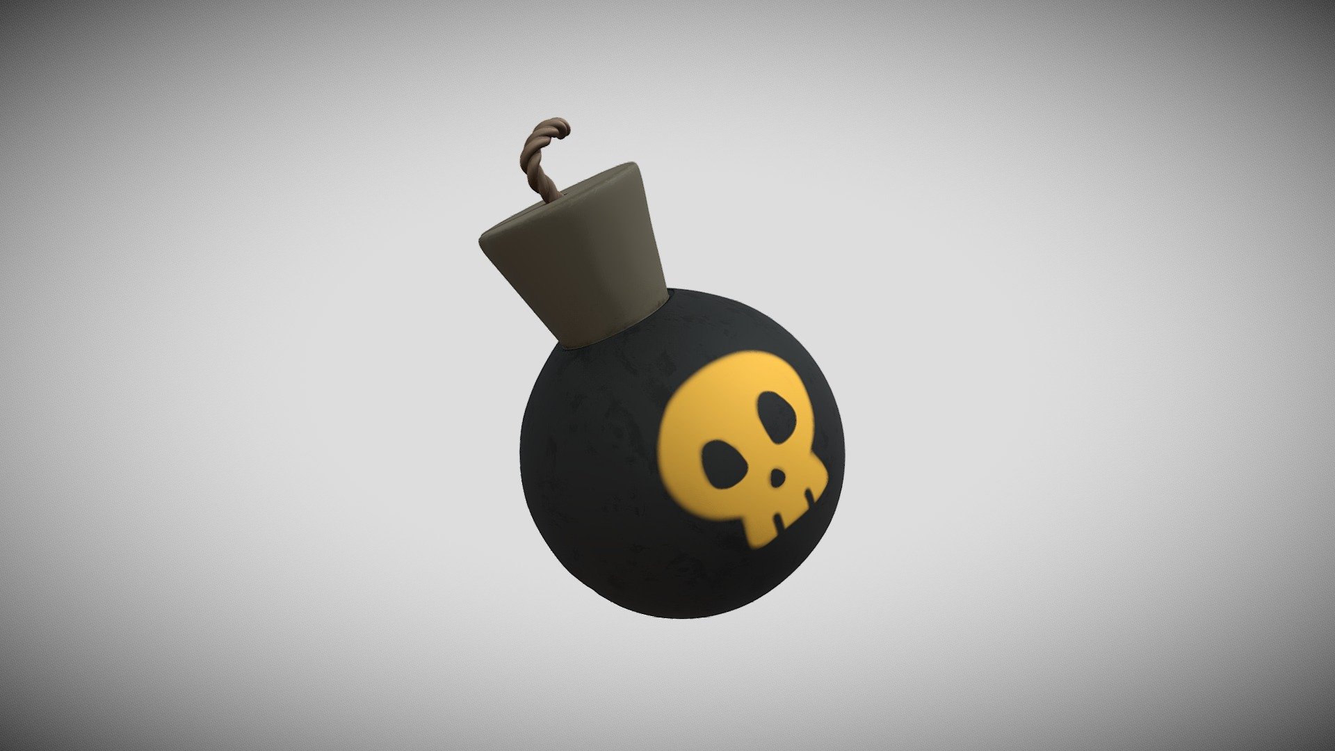 stylized bomb - 3D model by bojek_ (@panhchakvoth) [f8416b3] - Sketchfab