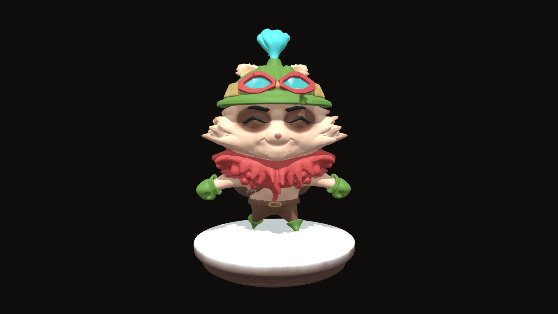 Teemo fan art - Download Free 3D model by cristobalmardoneschl [f842610 ...