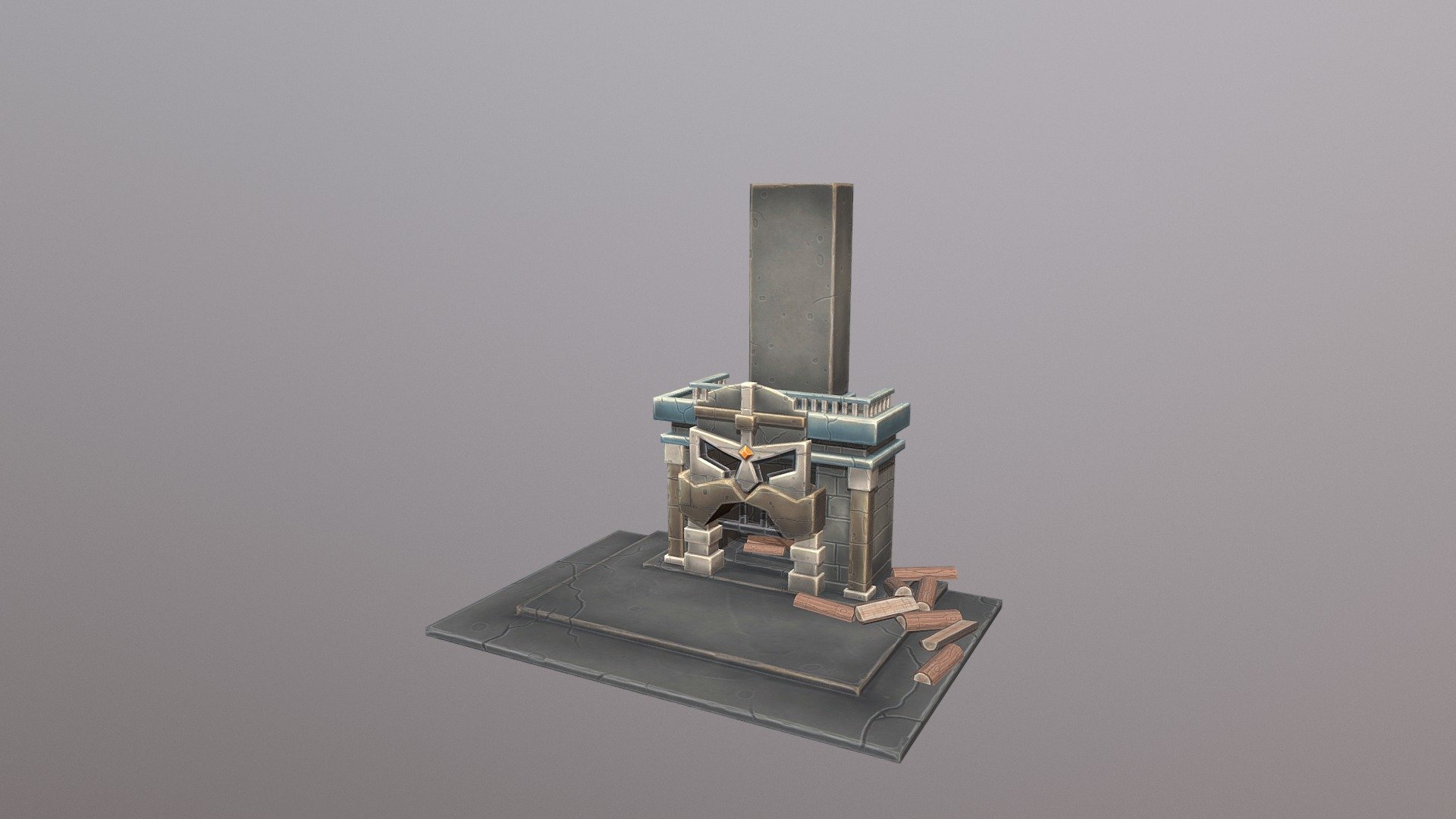Dwarf Furnace - 3D model by albertfaury [f8431a7] - Sketchfab
