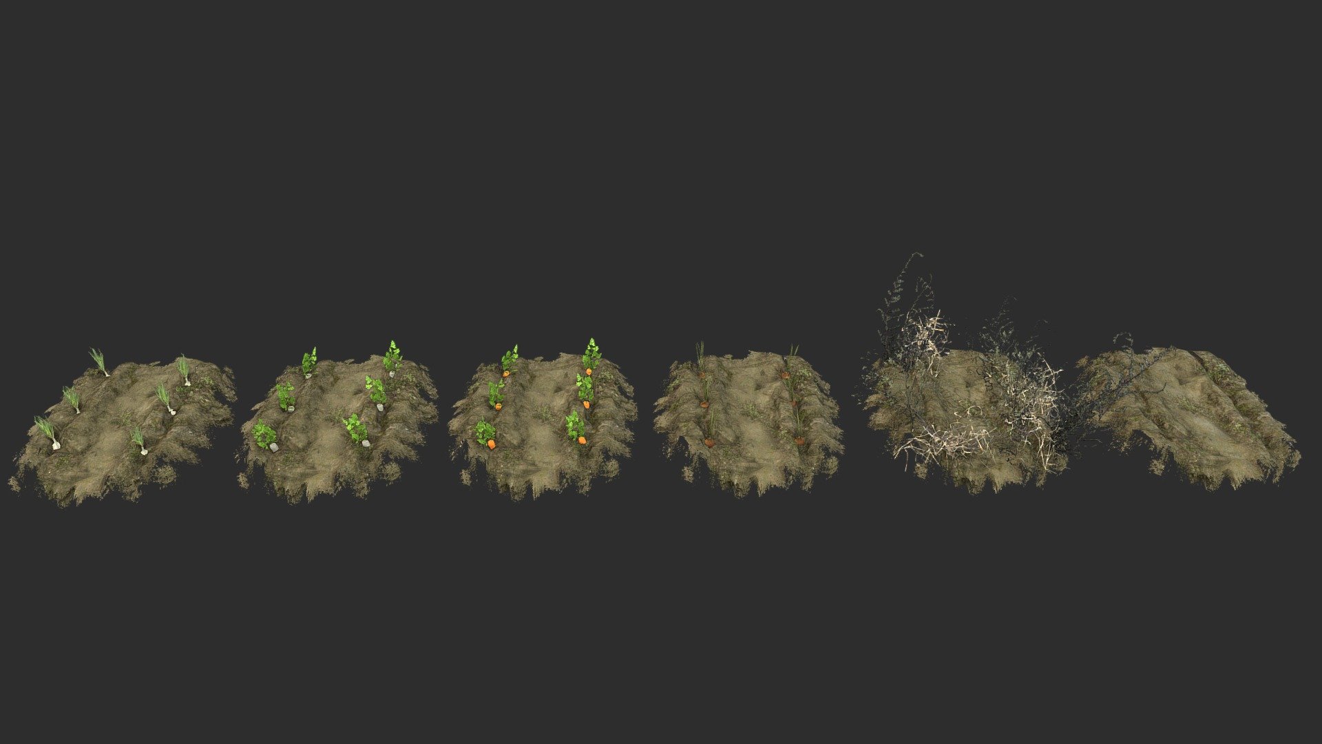 [Gloria Victis MMO] Ground vegetation- Portfolio - 3D model by ...