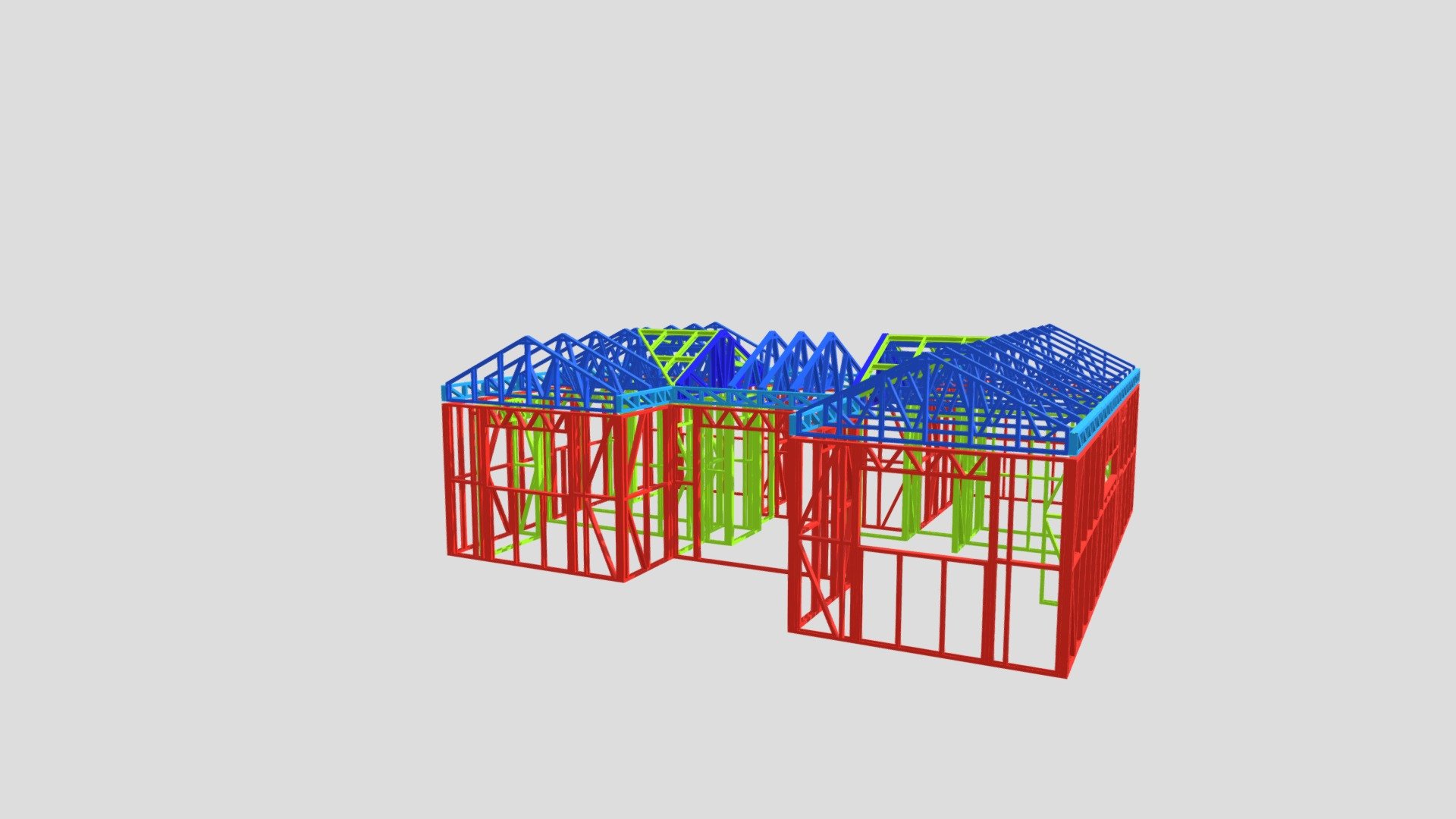 H_Design_Gable Roof - 3D model by Steel Frame Solutions Limited (@sfs ...