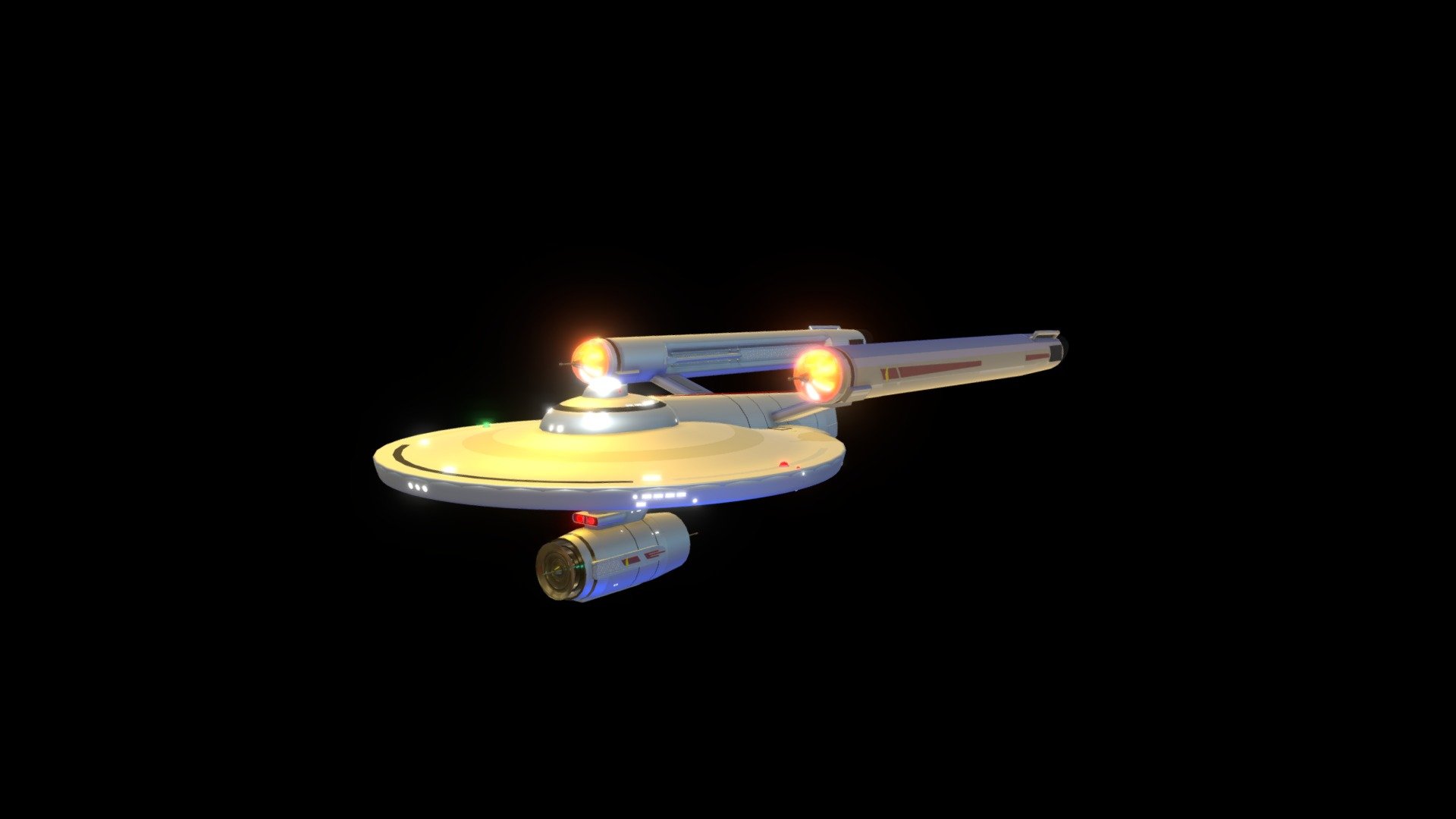 Pioneer Class Starship - 3D model by themighty808 [f845c5a] - Sketchfab