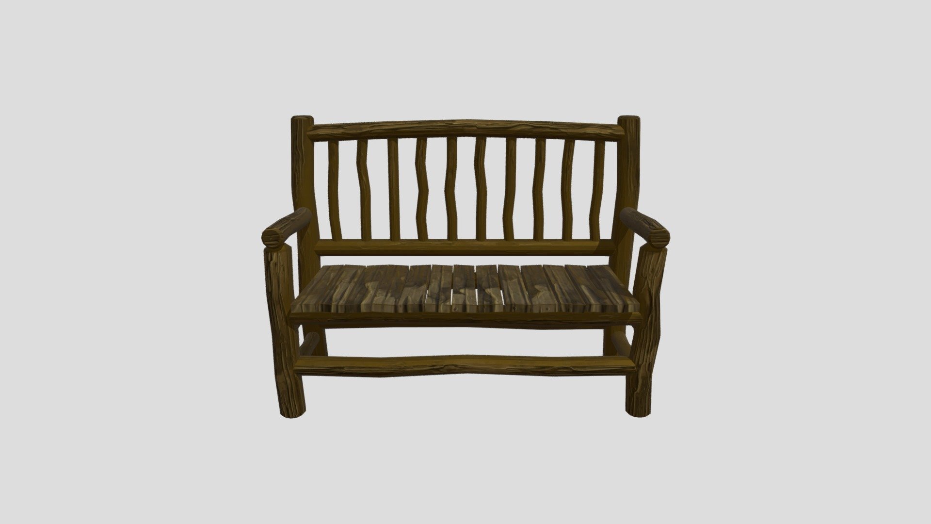 Bench - 3D model by moraledaJon [f845f84] - Sketchfab