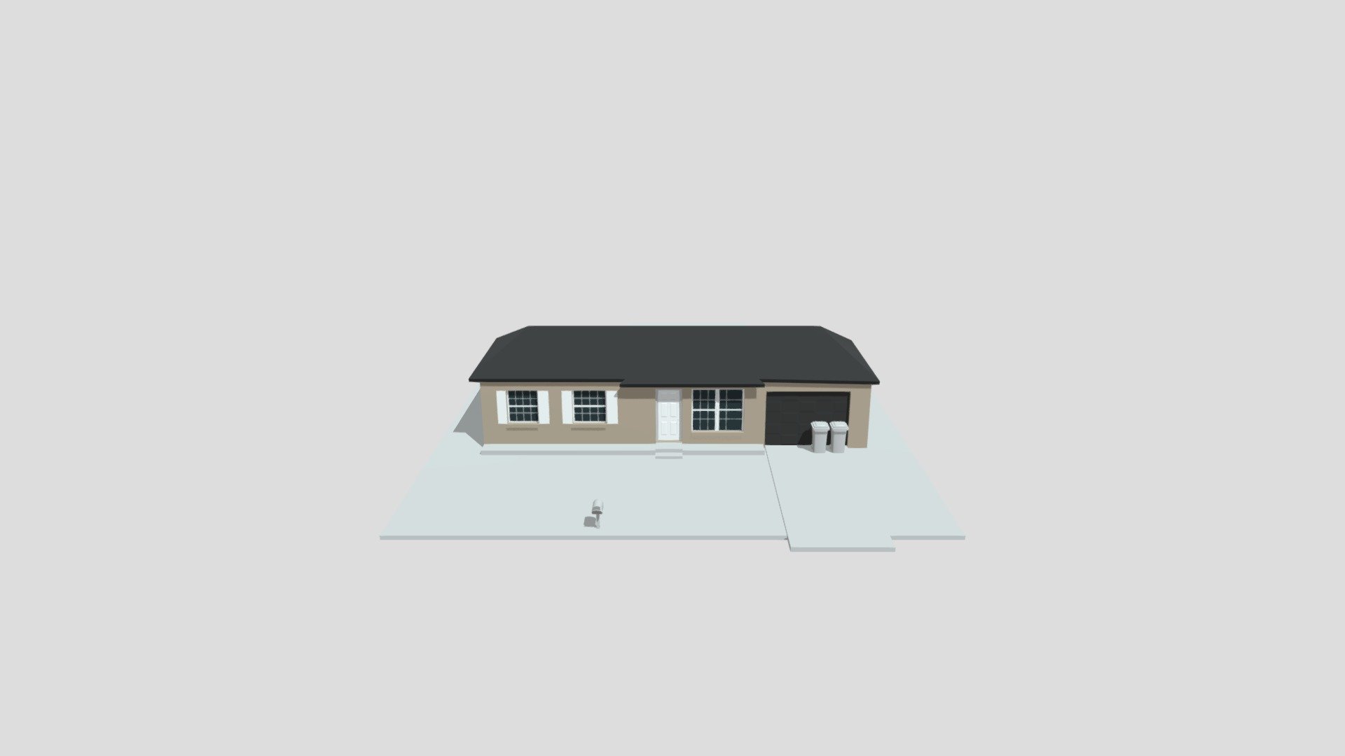 House Blockout - 3D model by gressineralph95 [f8461ac] - Sketchfab