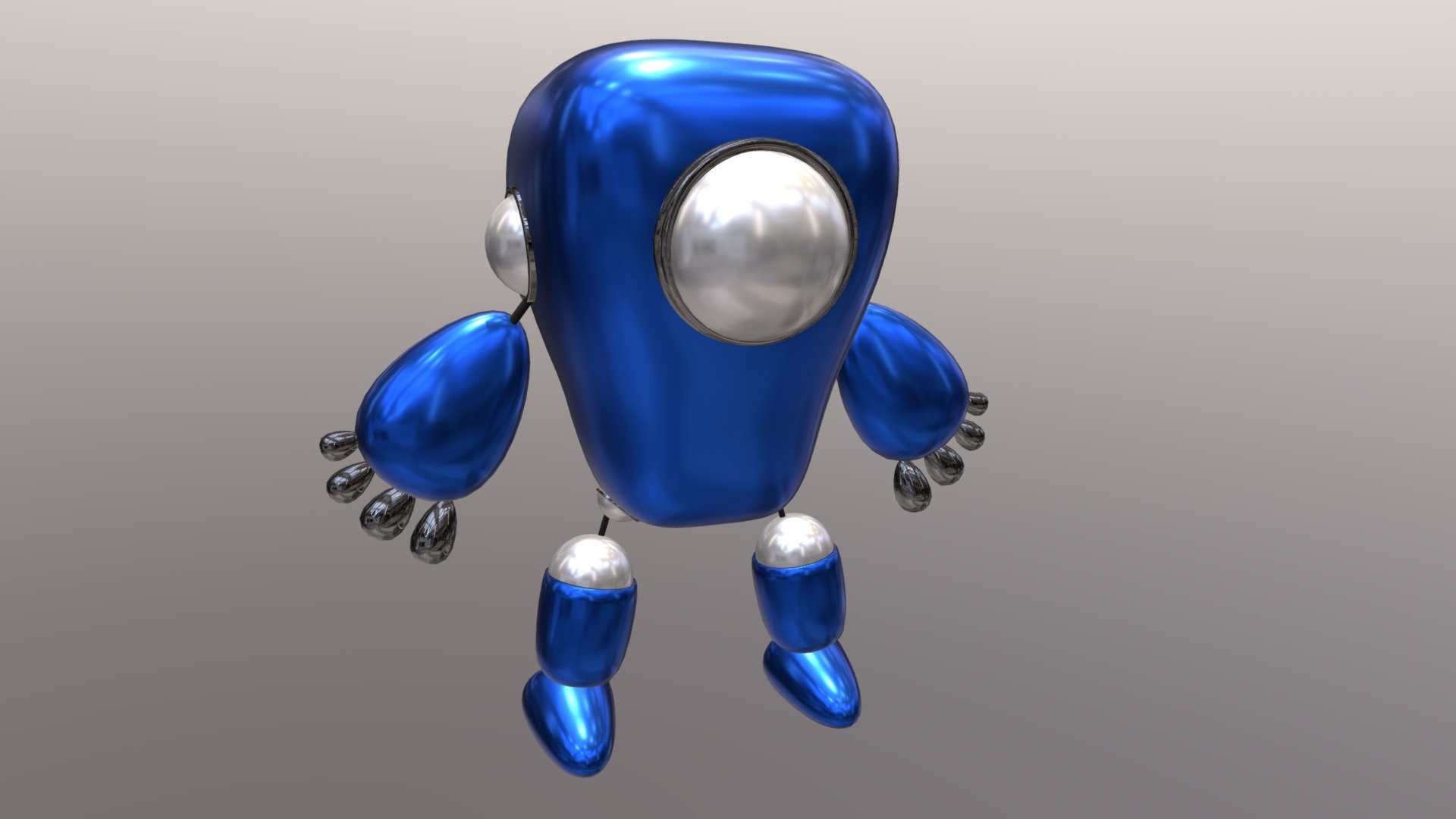 Robot Azul - Download Free 3D model by Jhovi Arts (@jhovanact4 ...