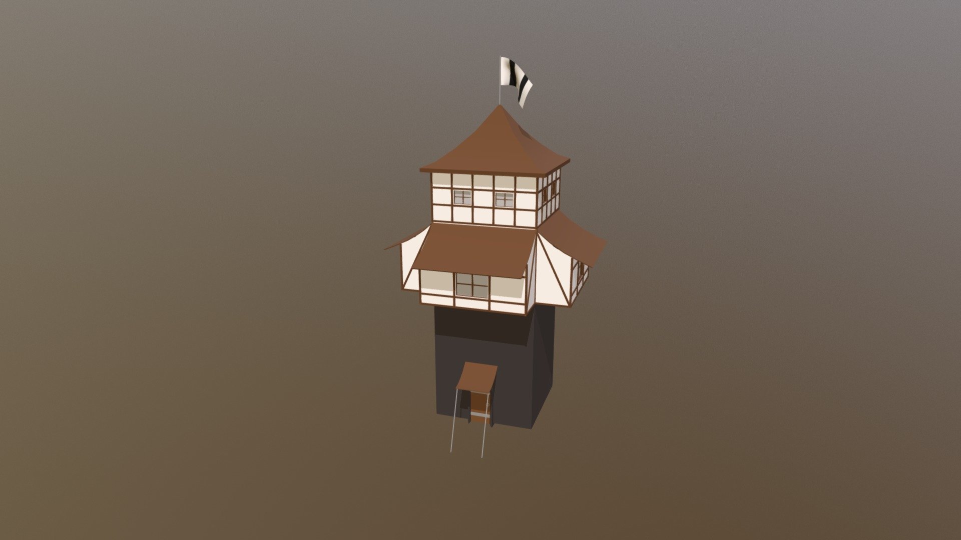 Tower - 3D model by 1509608 [f846c1c] - Sketchfab
