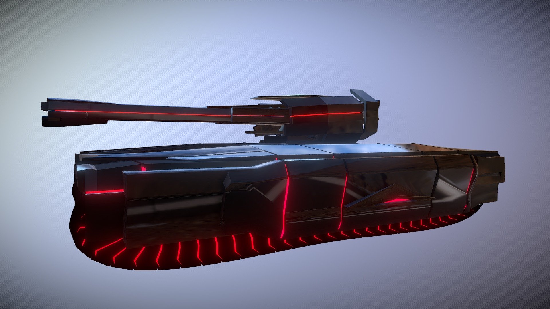 Sci-Fi Tank - Download Free 3D model by Wawann [f846f2d] - Sketchfab