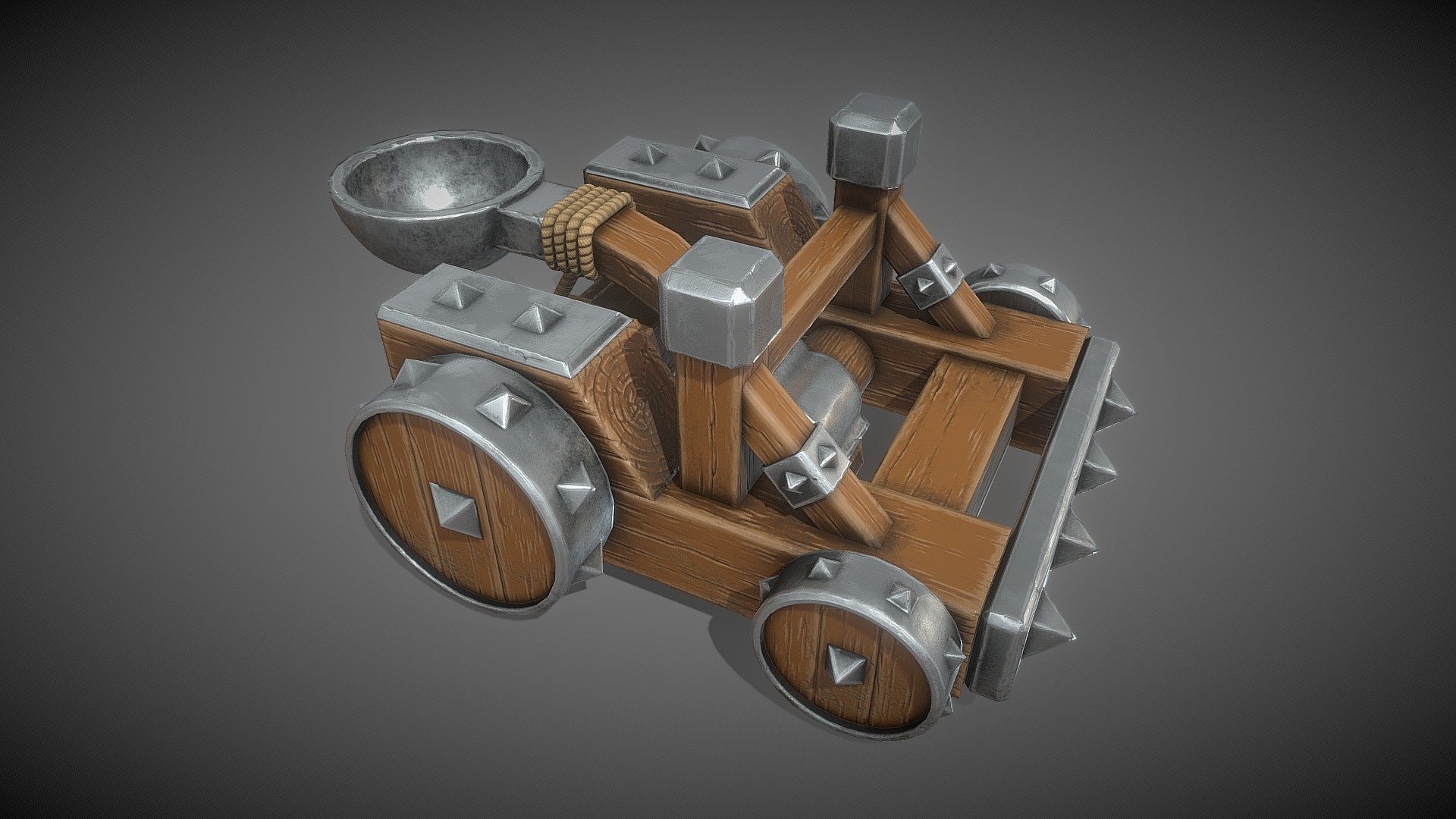 ClashofClans,mangonel,Stylize,cartoon,war - Buy Royalty Free 3D model ...