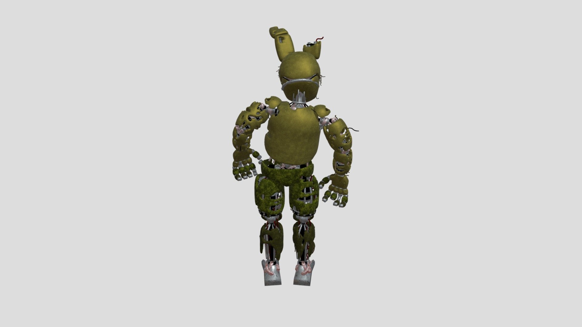 William Afton - Springtrap - 3D model by jamesr17370 [f847ea4] - Sketchfab