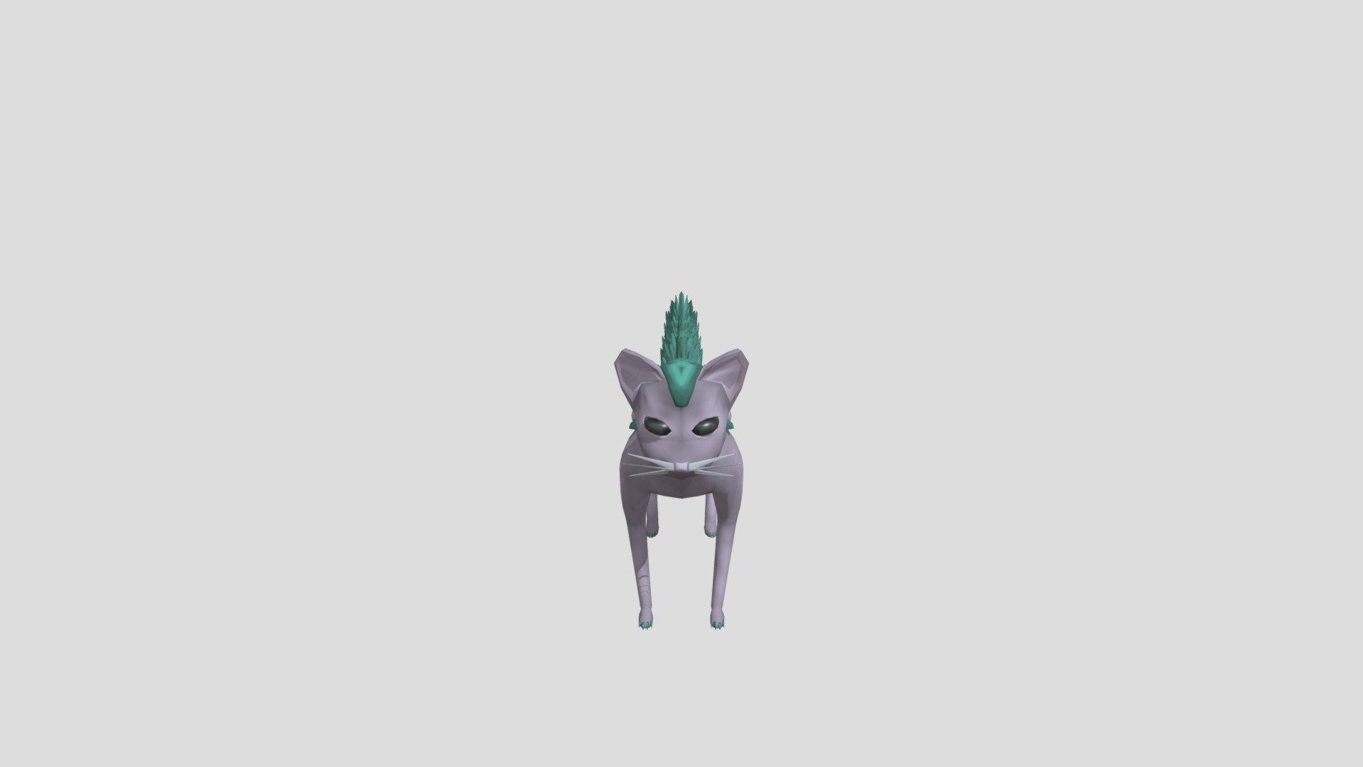 Monster Cat - 3D model by KuShiroP [f84abfb] - Sketchfab