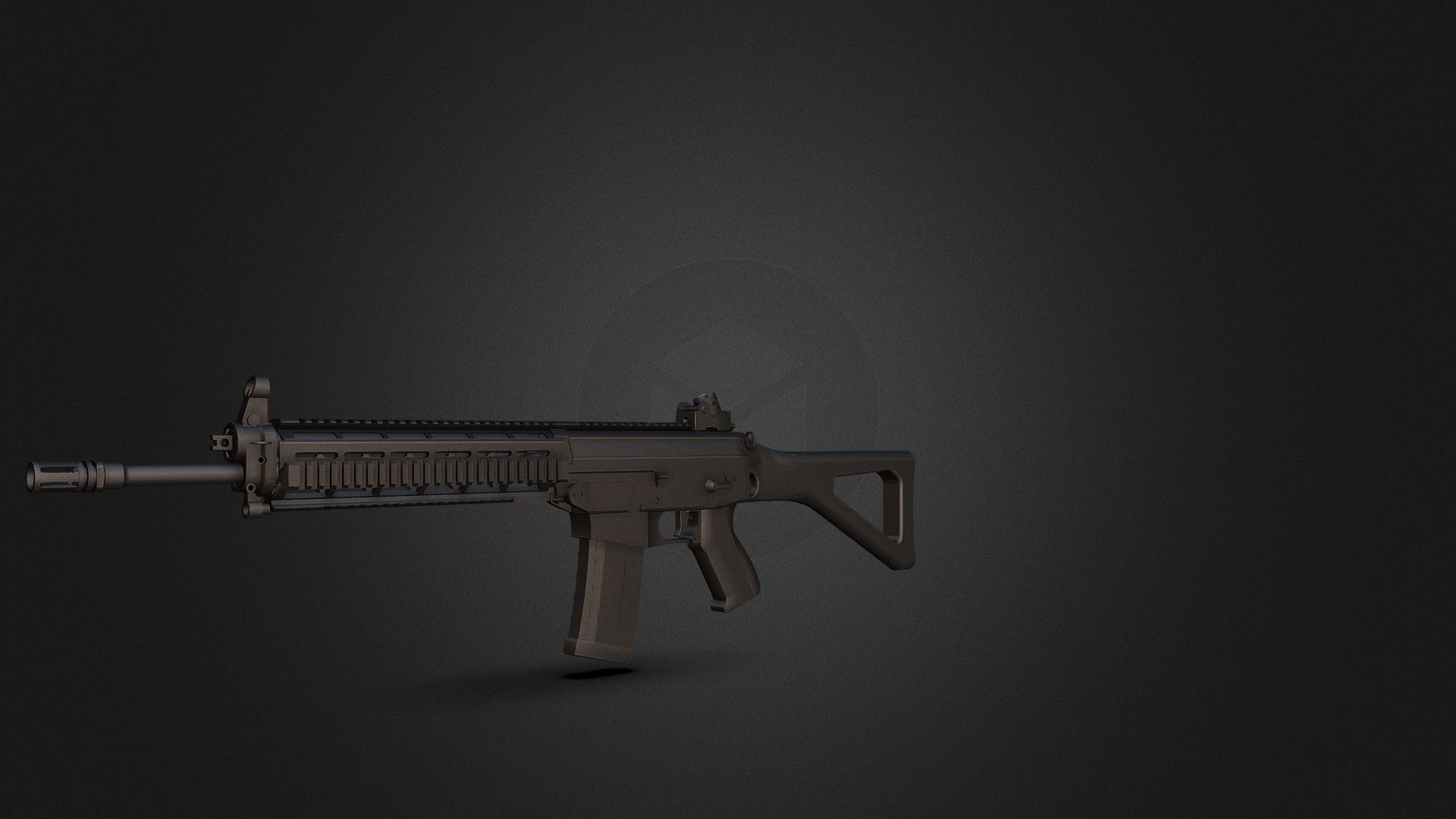 SIG-550 - Download Free 3D model by anime_god (@darkness_god) [f84cac5 ...