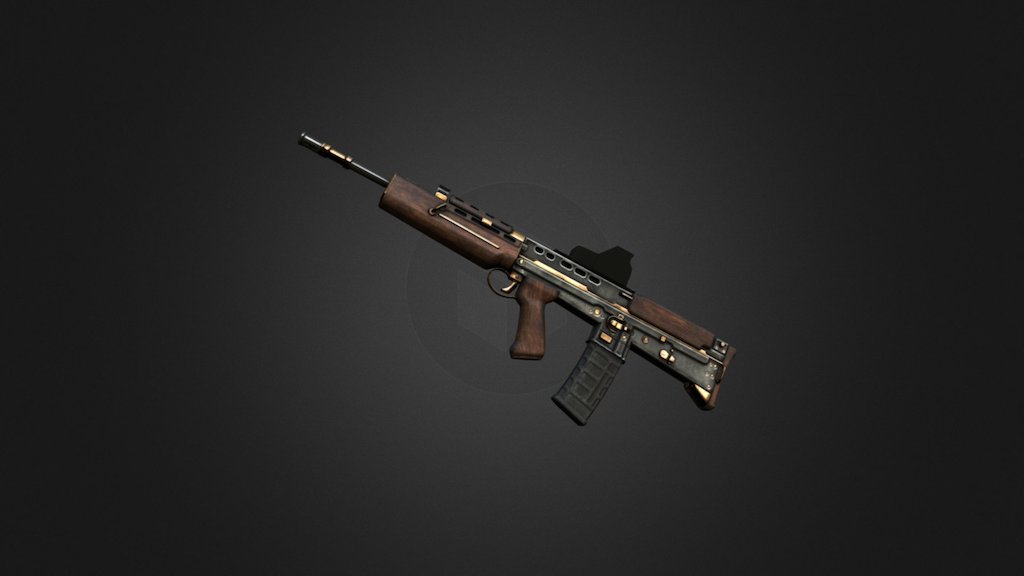 Bullpup EM2 - 3D model by skaveria [f84d242] - Sketchfab