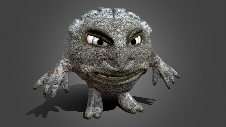 Rock-creature 3D models - Sketchfab