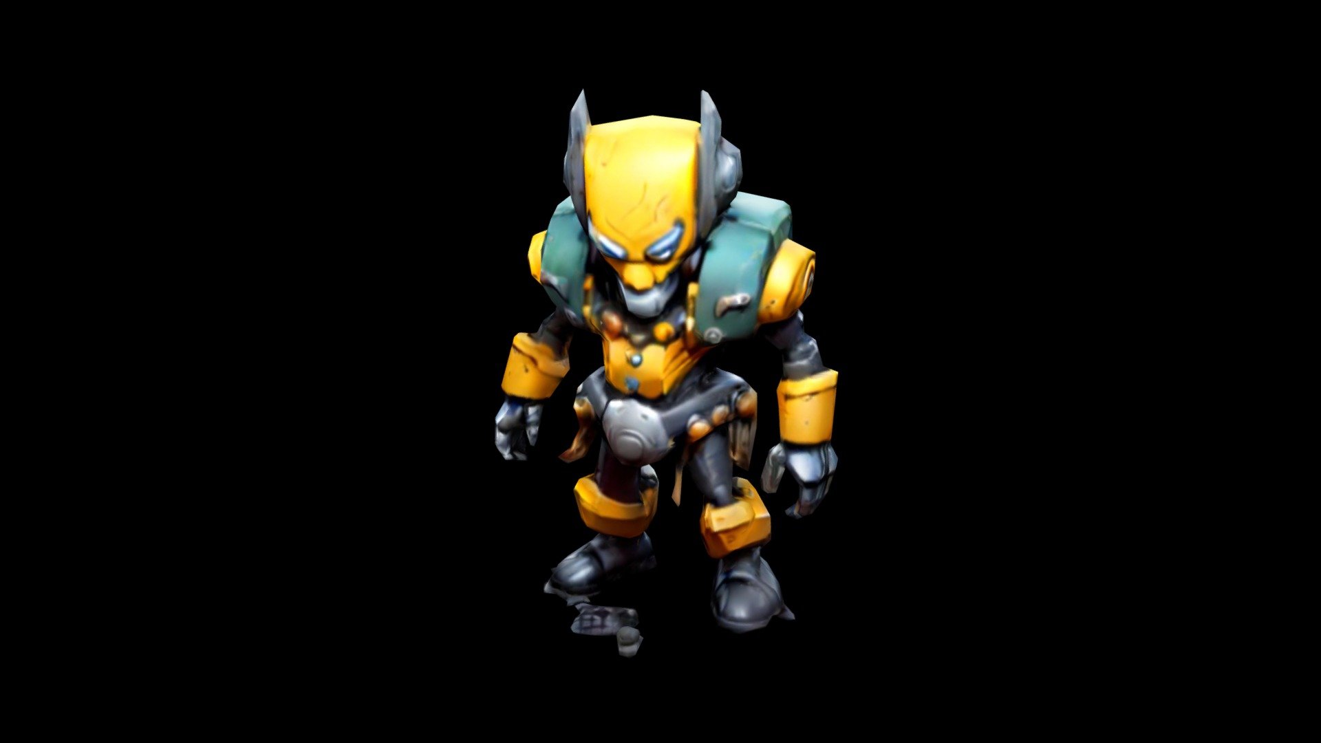 Glowbot The Animated Gesture Machine Light Toy C - Download Free 3D ...