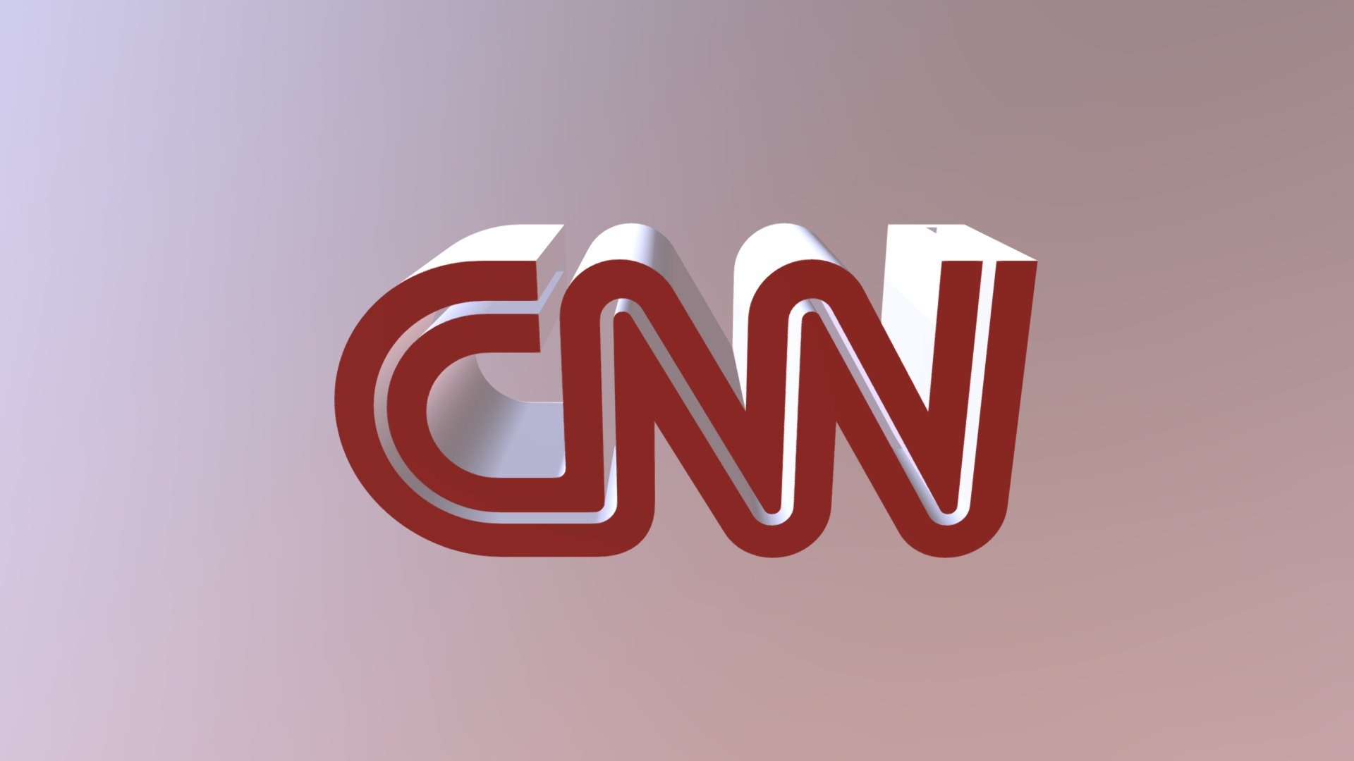 CNN - 3D model by 3dprintravel [f84f3b7] - Sketchfab