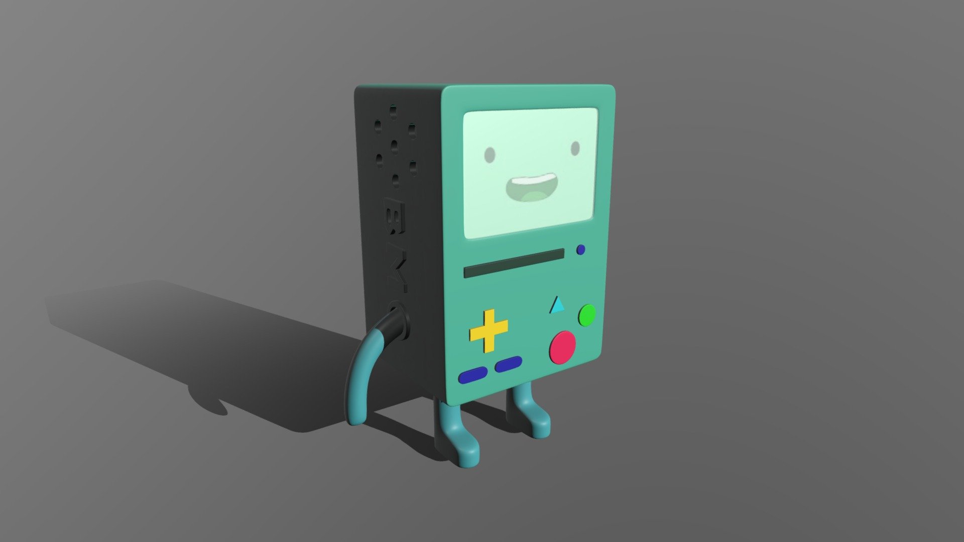 Bmo from adventure time - 3D model by dahoma854 [f8505fe] - Sketchfab