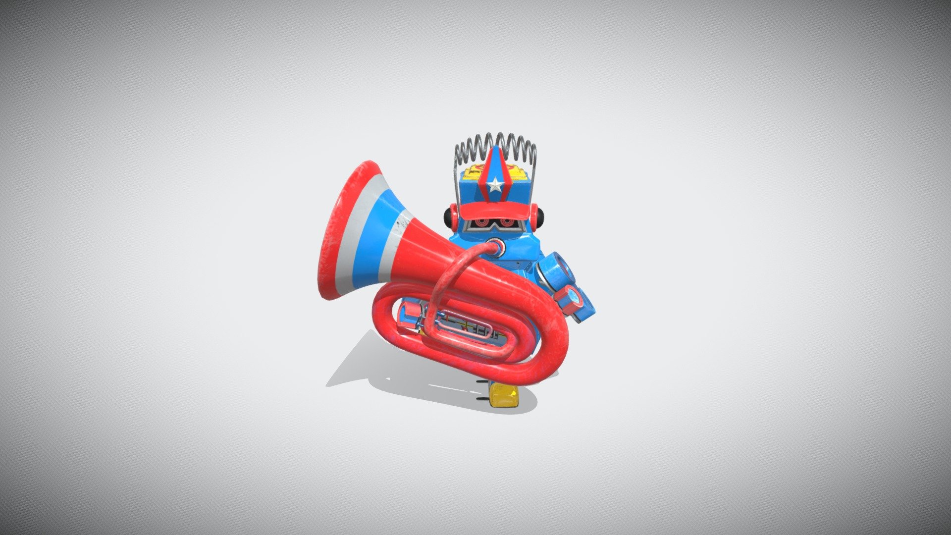 Robot D - 3D model by cheli_sanjuan (@jl_sanjuan) [f850fbb] - Sketchfab