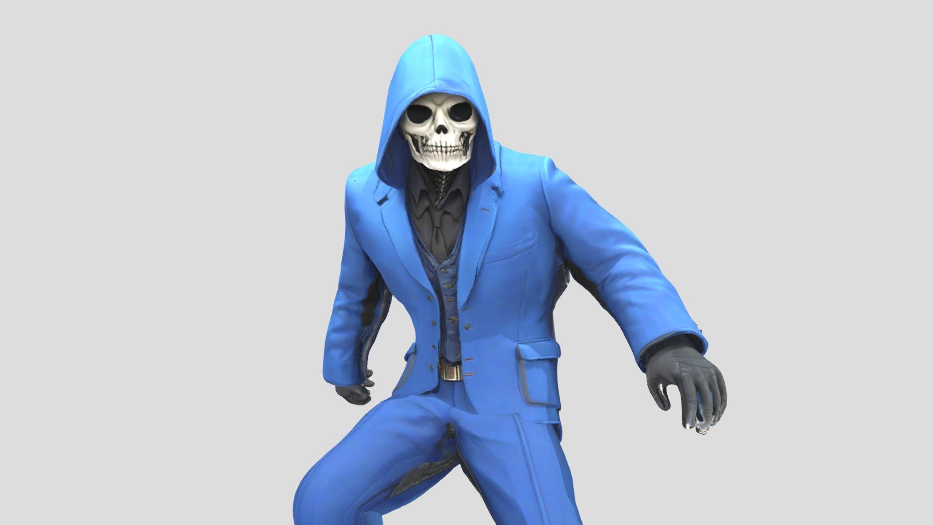 Horror character (Game-ready) - 3D model by 3D UNIVERSE (@Allison.faizol) [f85113d] - Sketchfab