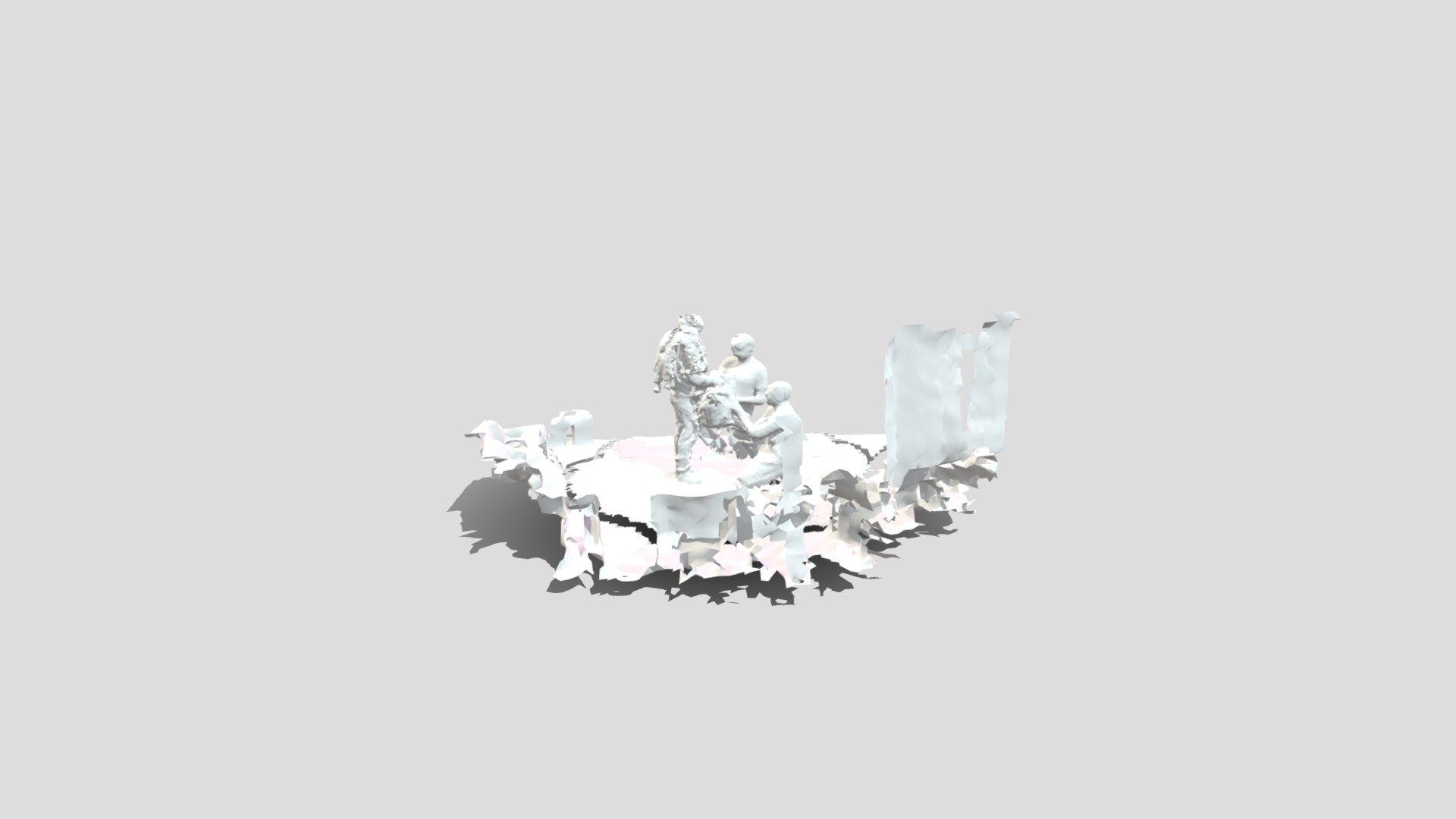 Gee unburdened with help - 3D model by ethnofiction [f8519bb] - Sketchfab